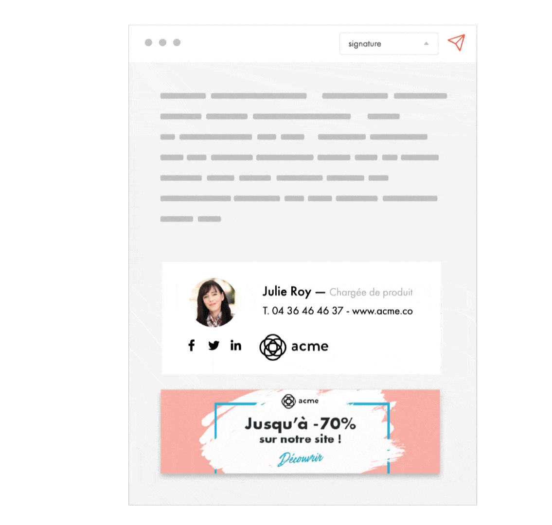 Letsignit, la solution de gestion de signatures mail | Exaduo